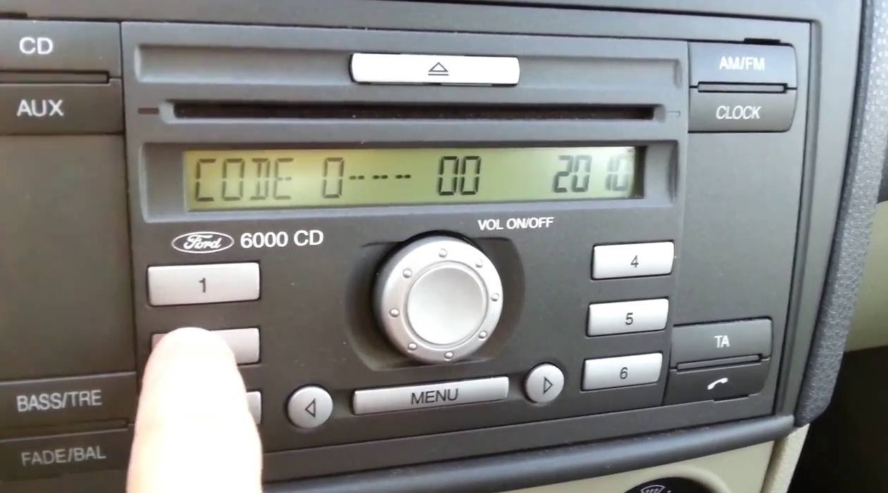 Ford Fiesta Radio Code Calculator Tools
