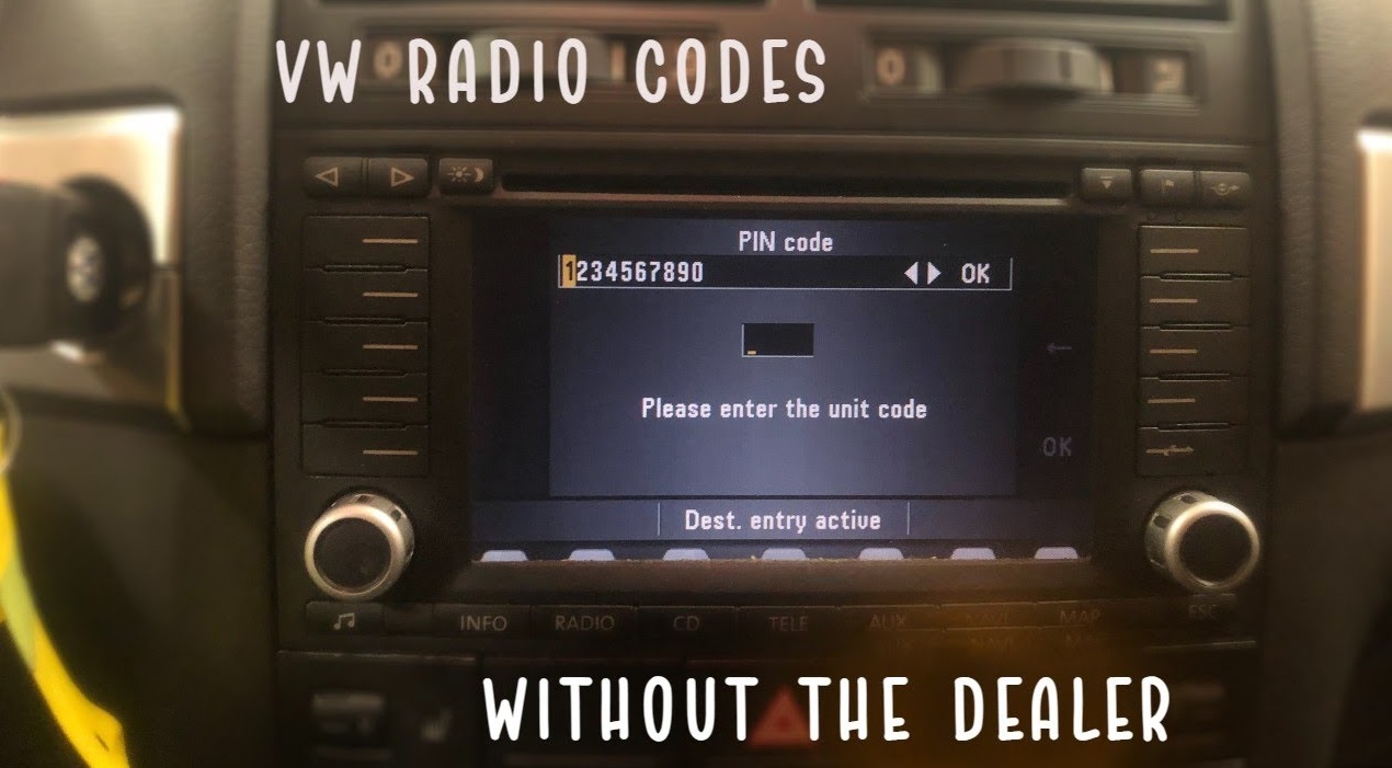 Volkswagen Radio Code Generator For Free